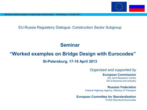 Geotechnical aspects of bridge design - Eurocodes