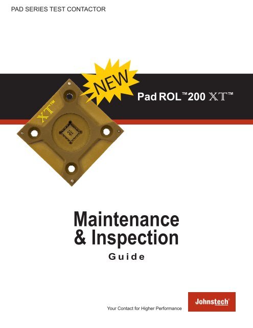 Pad ROLâ ¢ 200 XT - Johnstech