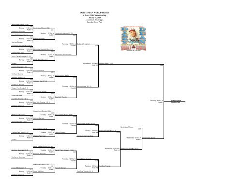 Dizzy Dean World Series - Snowden Grove Baseball Tournaments ...