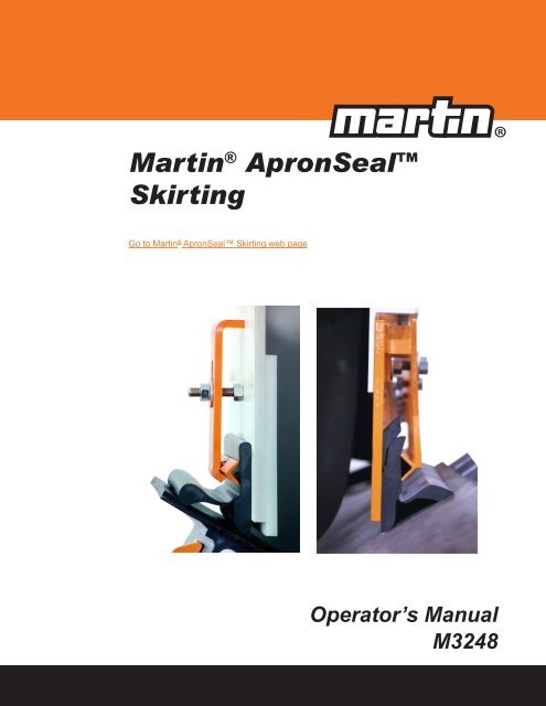 Operator Manual - M3248 - Martin Engineering
