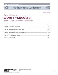 GRADE 1 â ¢ MODULE 3 - Common Core