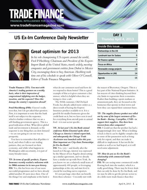 Newsletter - Trade Finance