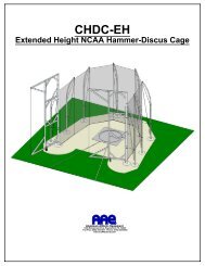 HSDC High School Discus Cage - Track and Field Equipment