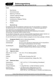 Instruction Manual Electrobloc EBL 101 C