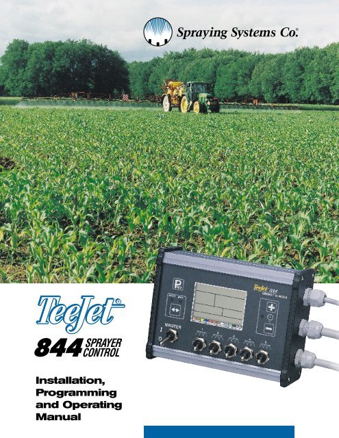 TeeJet 844 Manual