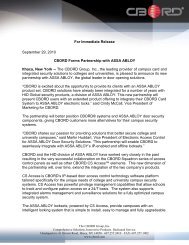 Room Service Concero - The CBORD Group, Inc.