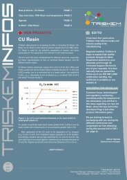 SR Resin - TrisKem International