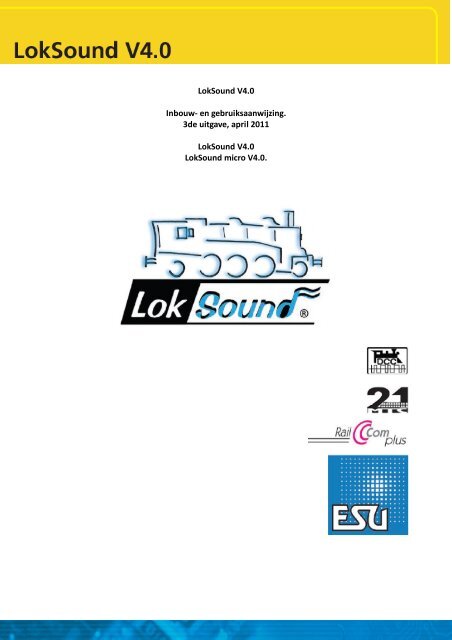 LokSound V4.0 Inbouw - ESU - Benelux + France