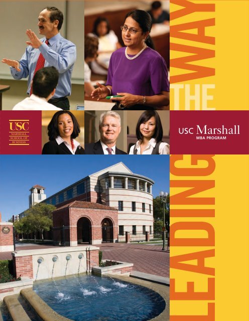 MBA Program Options at USC - USC Marshall - University of ...