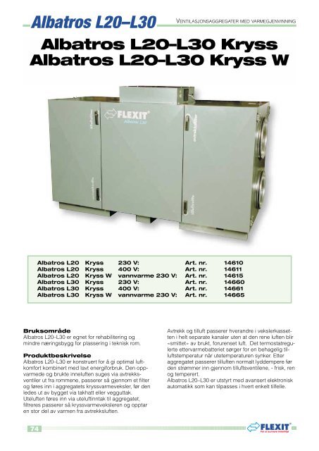 Albatros L20â€“L30 - VT Princips