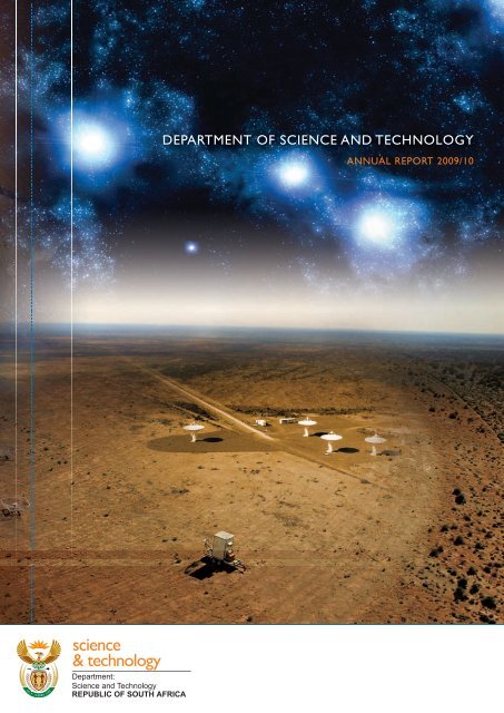 department of science and technology - Parliamentary Monitoring ...