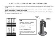 Power Gear Tip Sheet 82-L