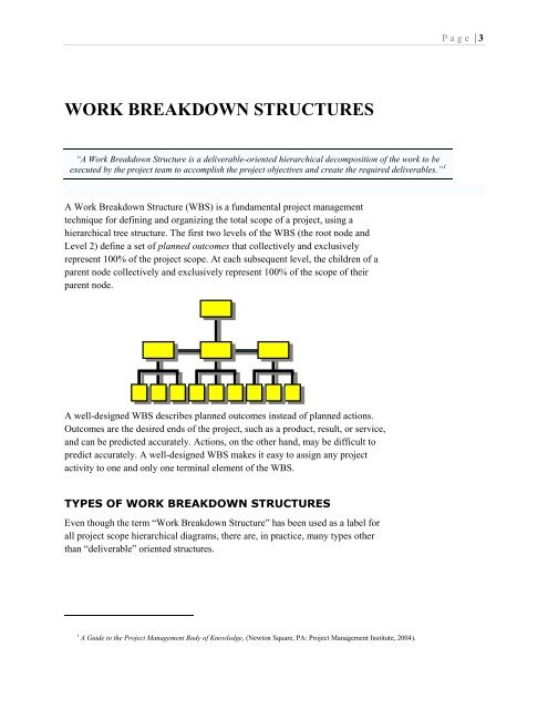 How to Develop Work Breakdown Structures