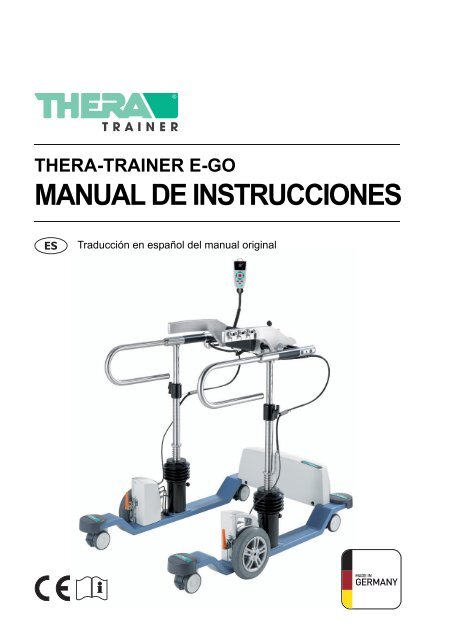 Manual de instrucciÃ³n THERA-Trainer e-go