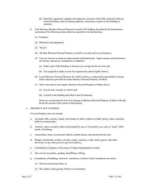 SOUTH CAROLINA WIND AND H