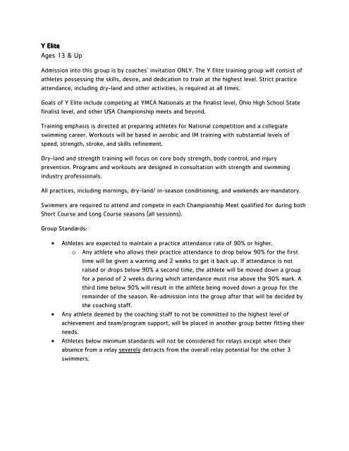 a FULL printable version of the group descriptions and standards.
