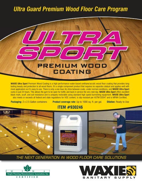 ULTRA SPORT ULTRA SPORT Ultra Guard Premium Wood Floor ...