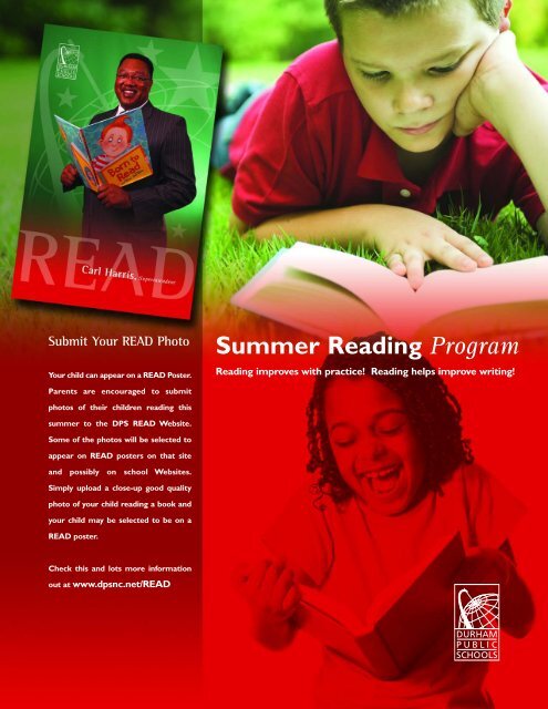 Summer Reading Program - Durham Public Schools