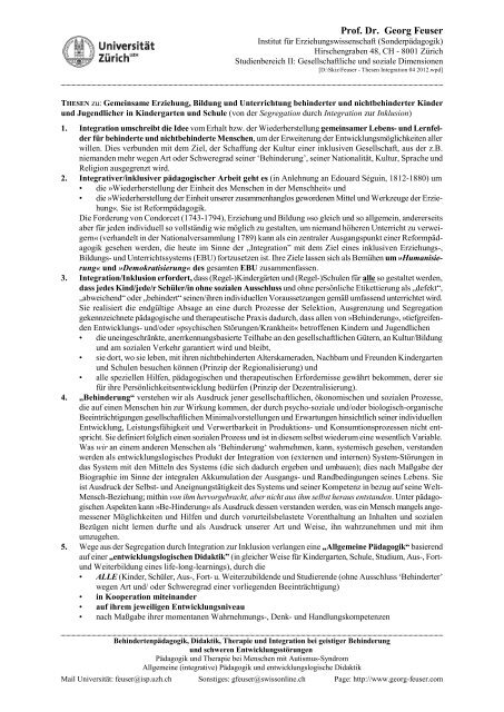 PDF 4. - Prof. Dr. Georg Feuser