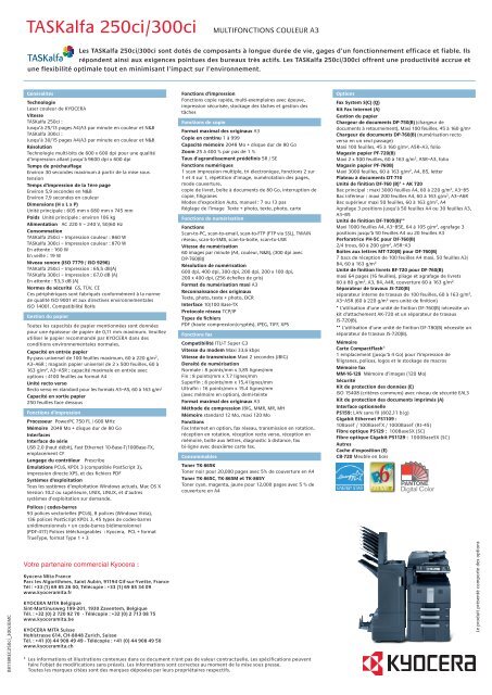 KYOCERA Taskalfa250ci_300ci.pdf - Location Entretien Photocopieur