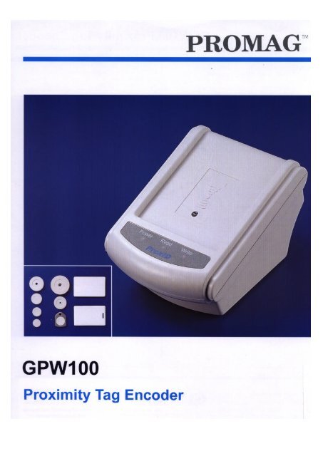 promag bi-pr-gpw100 proximity tag encoder - VIC Computer (HK)