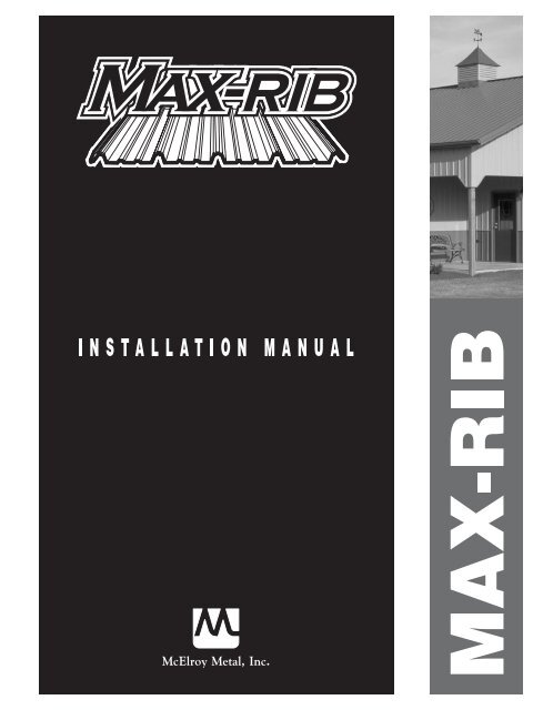 MAX-RIB - McElroy Metal