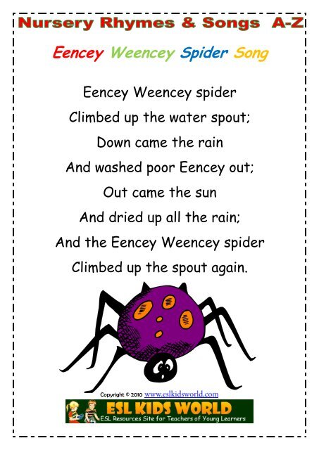 Nursery Songs E-H.pdf - ESL Kids World