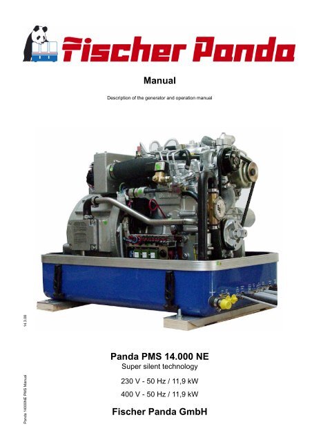 Panda PMS 14000NE_Operation_Manual.book - Fischer Panda