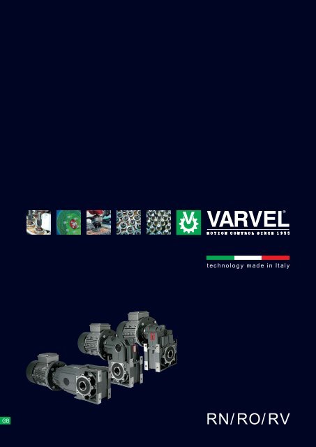 Gearboxes RN-RO-RV - Varvel