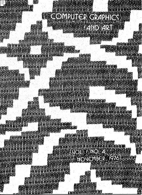 Computer graphics and art nov1976