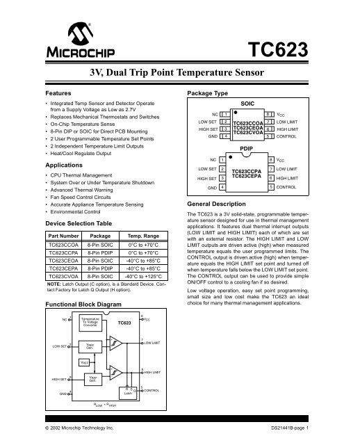 Data Sheet - Microchip