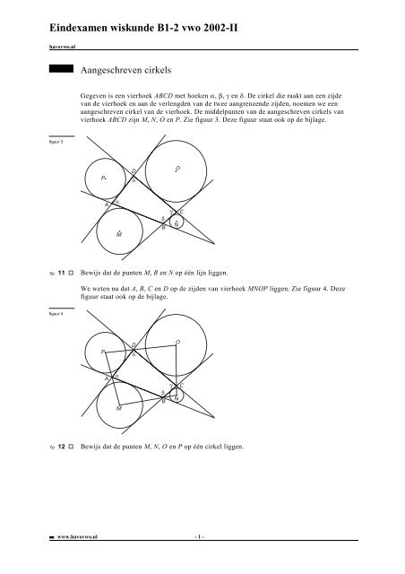 Bewijs Wiskunde VWO Wiskunde B Cursus / Thuisstudie Met Examen | NHA