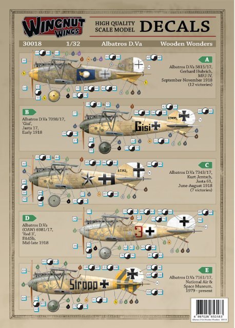 to download the full brochure - Wingnut Wings