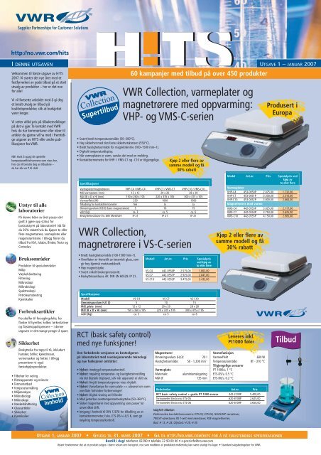 VWR International - Vwr-cmd.com