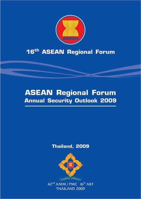 ARF Annual Security Outlook 2009.pdf - ASEAN Regional Forum