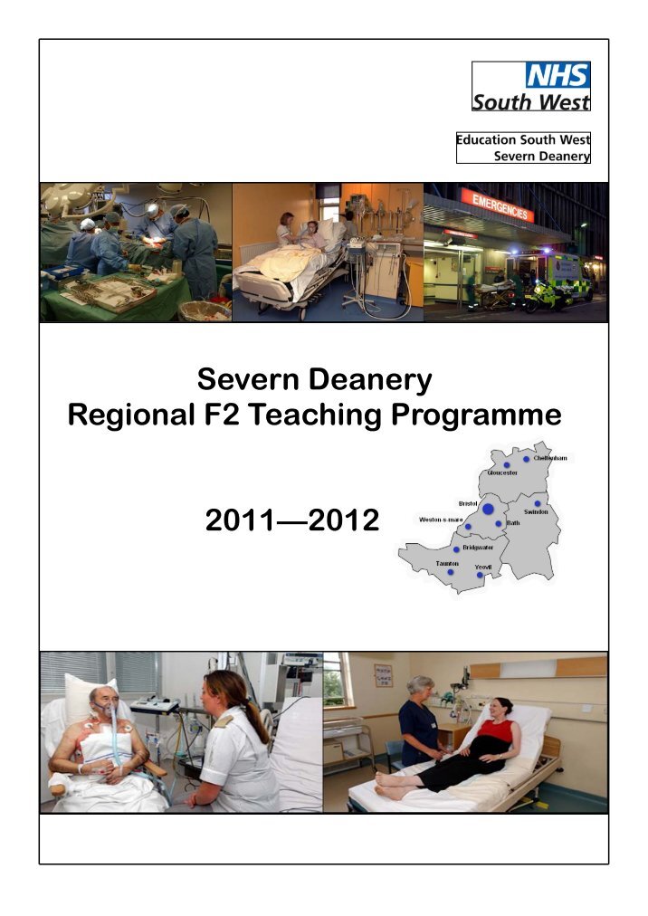 10 free Magazines from SEVERNDEANERY.NHS.UK