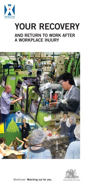 Your recovery and return to work after a - WorkCover NSW