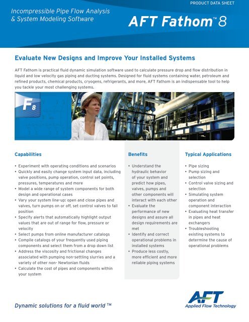 AFT-Fathom-8-Data-Sh.. - Applied Flow Technology