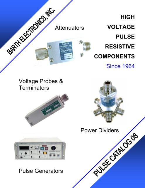 HIGH VOLTAGE PULSE RESISTIVE ... - Barth Electronics