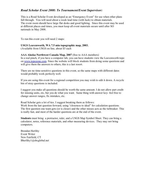 Yukon Jack - Science Olympiad Student Center