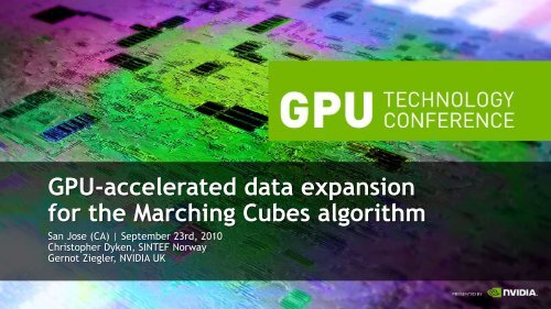 Gpu-accelerated data expansion for the Marching Cubes algorithm