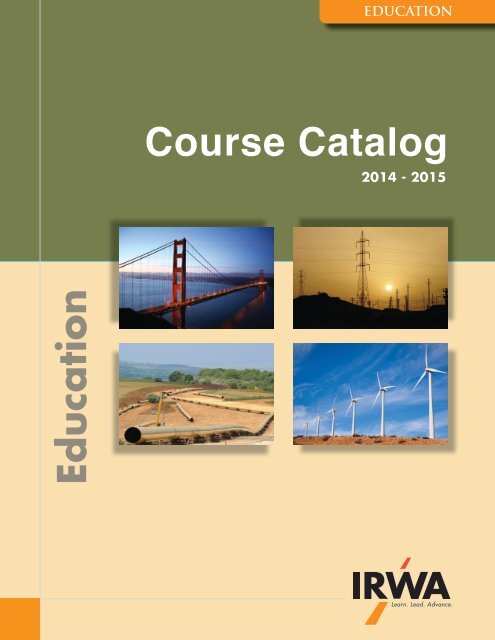 IRWA's Digital Course Catalog - International Right of Way Association