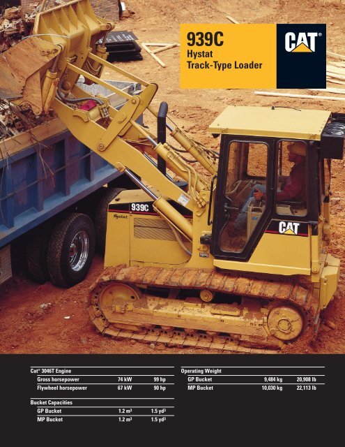 939C Hystat Track-Type Loader AEHQ3870-03 - Kelly Tractor