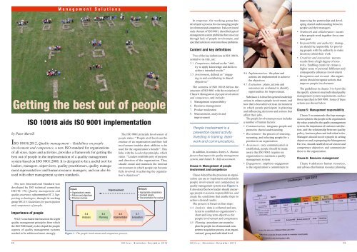 ISO 10018: 2012, Quality management