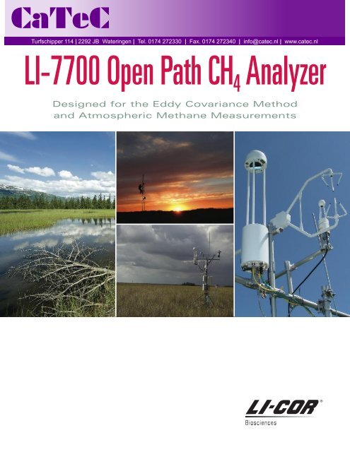 LI-7700 Open Path CH4 Analyzer