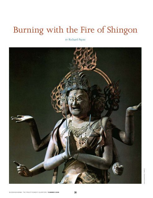 Burning with the Fire of Shingon - The Institute of Buddhist Studies