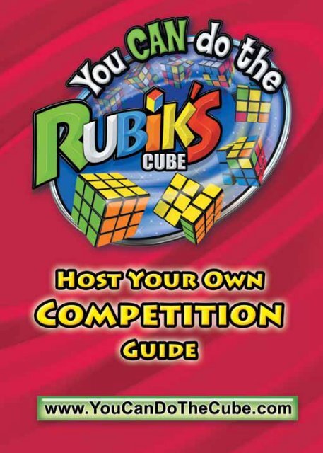 Download Competition Guide - You CAN Do the Rubik's Cube!