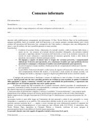 MODULO DI CONSENSO INFORMATO - StudioRinascita