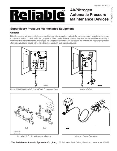 254 - Reliable Automatic Sprinkler Co.