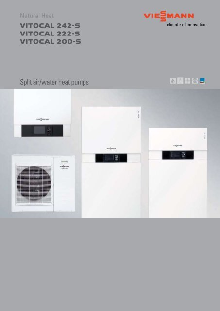 Split air/water heat pumps - Viessmann